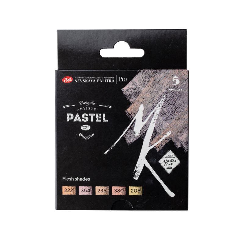 Pastel 5 couleurs - teintes flesh - Aquarelle Plus